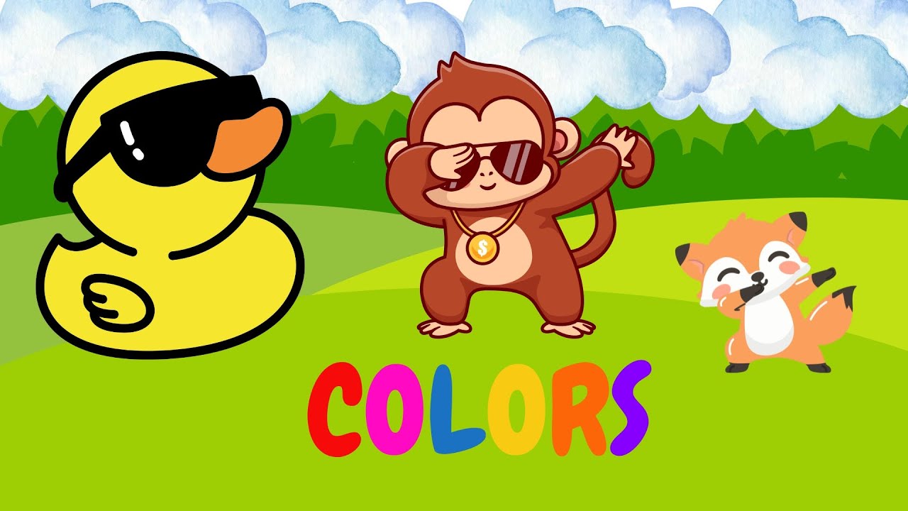 Learn Colors with Cool Monkey 🌈 - YouTube