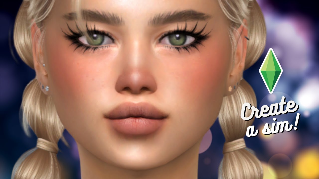 CREATE A SIM 🥰 THE SIMS 4 CAS 🥗 SOFIA 🥨 #realisticsim - YouTube