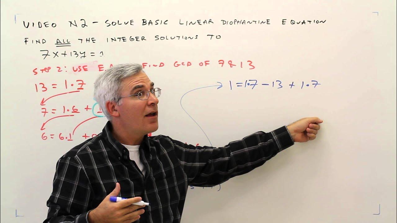 N2--Solve Basic Linear Diophantine Equation - YouTube