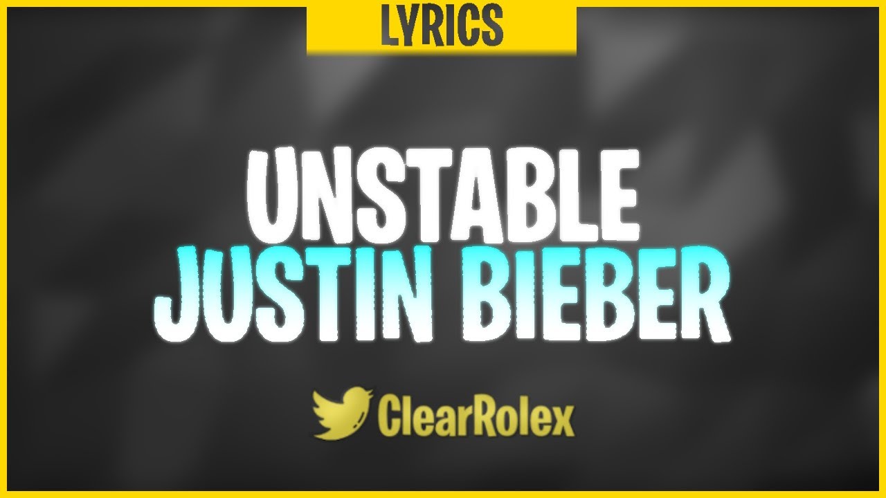 Justin Bieber - Unstable (Lyrics) ft. The Kid LAROI - YouTube