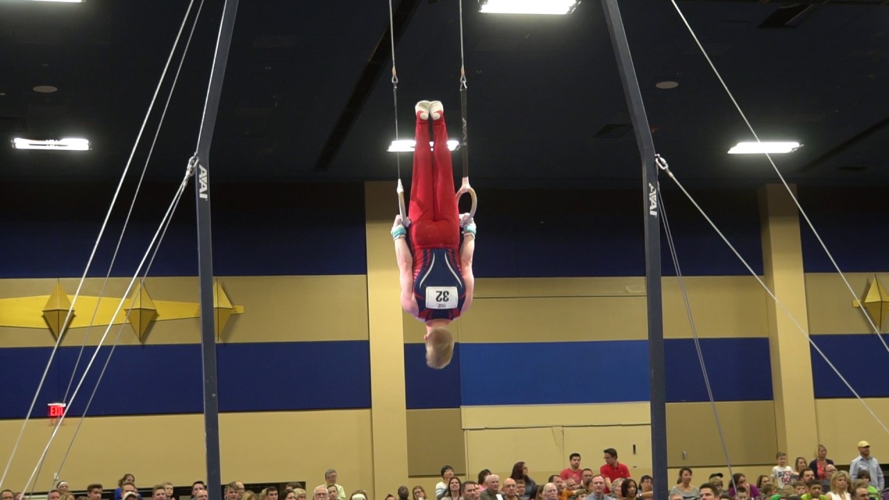 Cameron Bock – Still Rings – 2017 Winter Cup Finals - YouTube