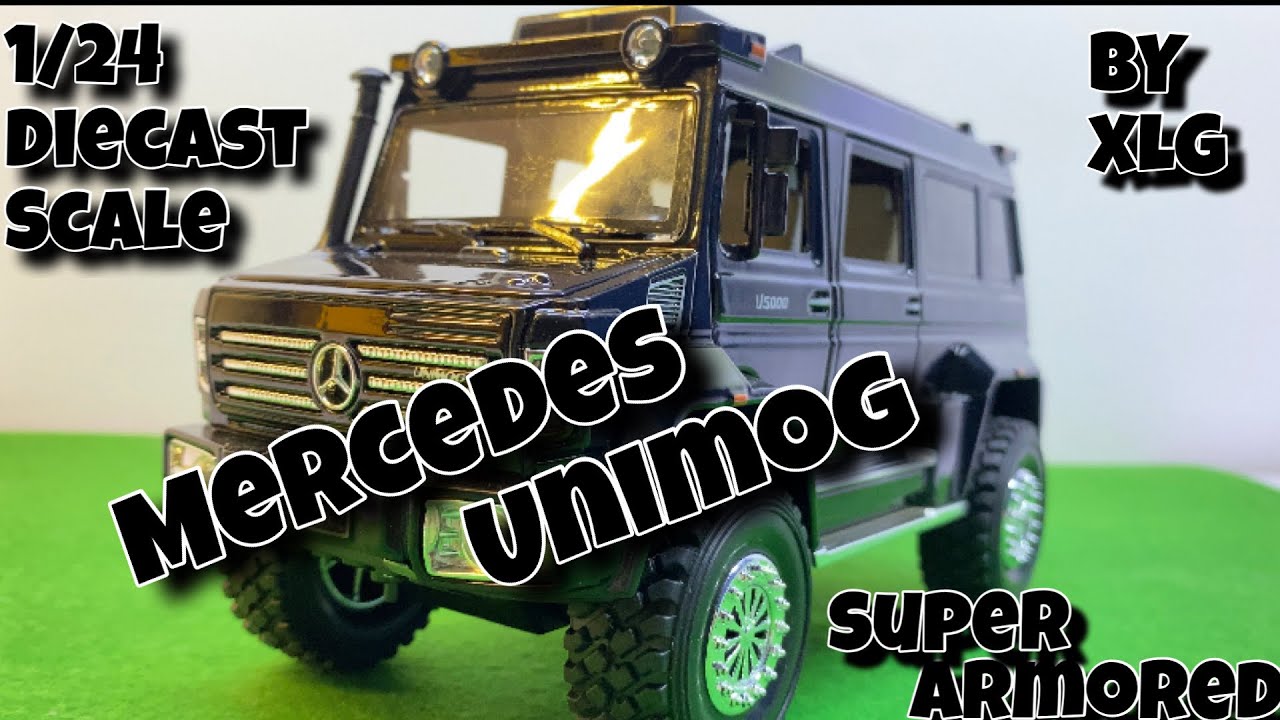 Mercedes Unimog (1/24 Diecast scale model) - YouTube