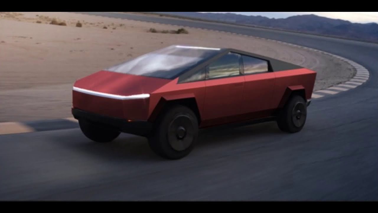 Tesla Cybertruck Colors - YouTube