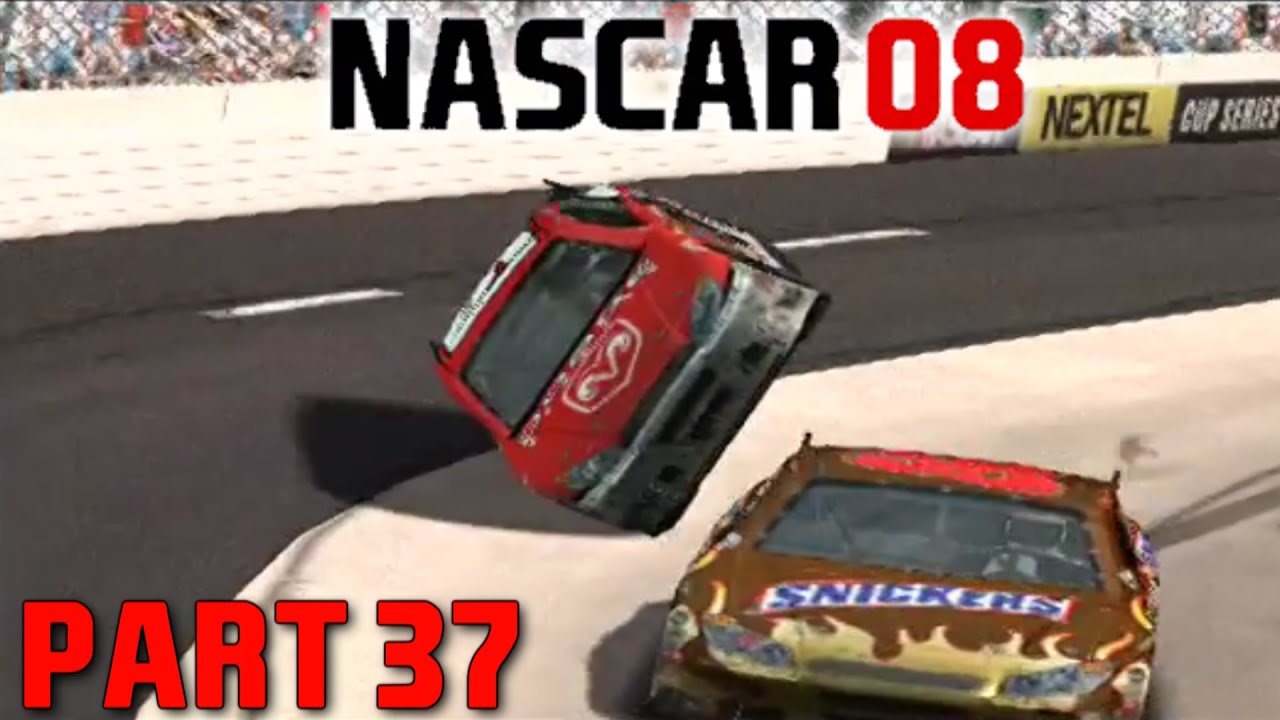 (CoT Nightmare At Martinsville) NASCAR 08 PS2 Career Mode Part 37 - YouTube
