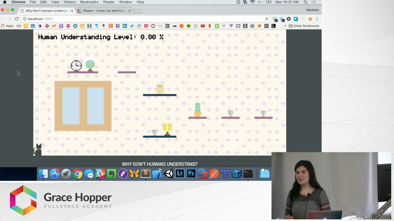 Stackathon Presentation: Phaser.io Game: Why Don't Humans Understand? - YouTube