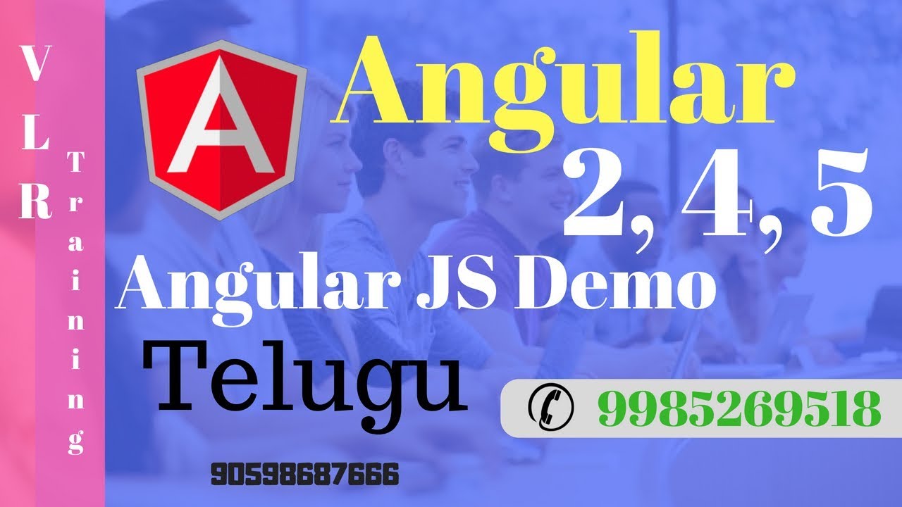 Angular 2 And 4 Demo By Praveen In Telugu 9059868766 Vlr Training Youtube