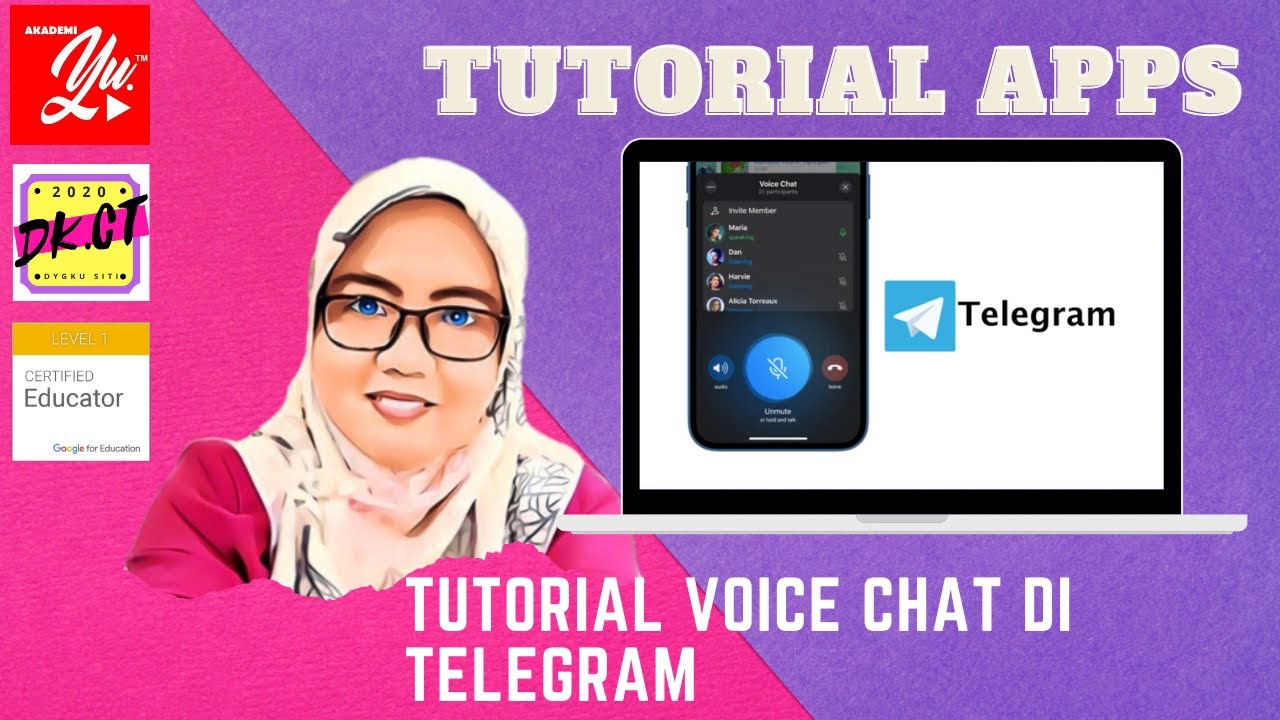 KELAS TUTORIAL PdPR MENJADI LEBIH MUDAH DENGAN VOICE CHAT DI TELEGRAM ...