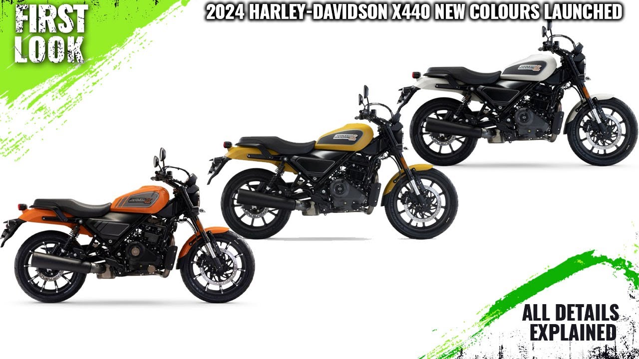 Harley-Davidson X440 Launched With New Colours - Explained All Spec ...