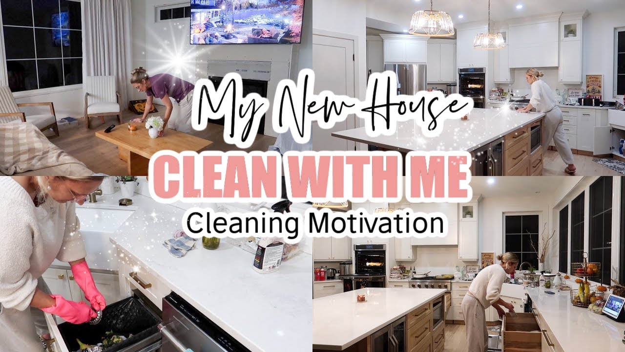 *NEW CLEAN WITH ME IN MY NEW HOUSE | CLEANING MOTIVATION | LIFE ...