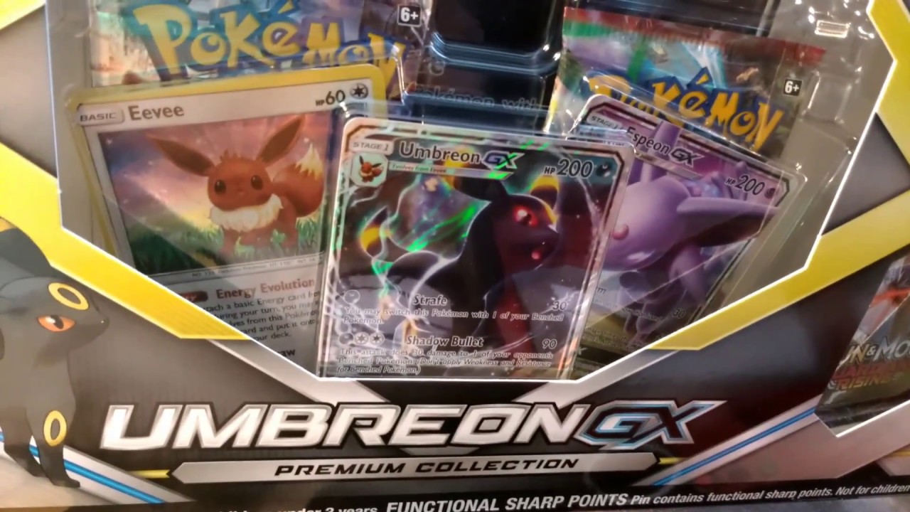 Espeon GX Premium Collection Box VS Umbreon Premium Collection Box ...