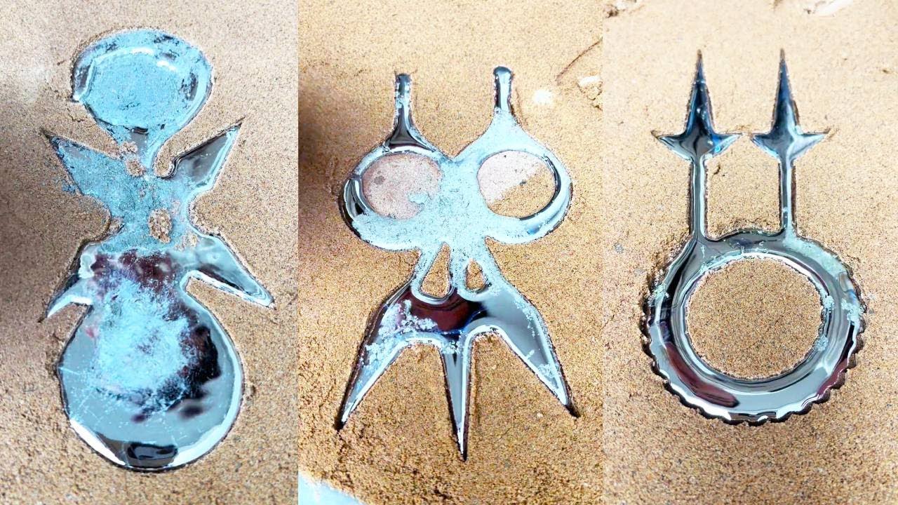 Casting creative weapons, the casting process is really stress ...