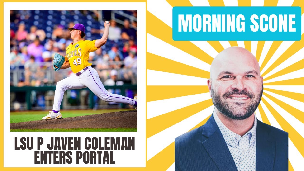LSU Pitcher Javen Coleman Enters Transfer Portal | LSU Baseball Tigers ...