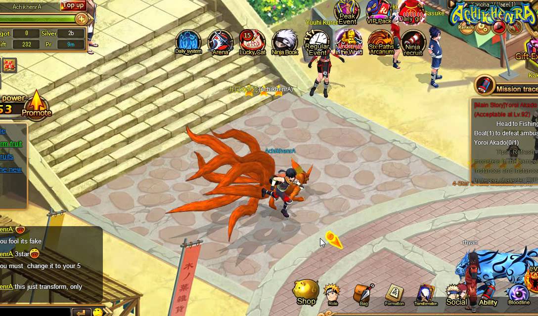 Kurama - Naruto Spirit - YouTube