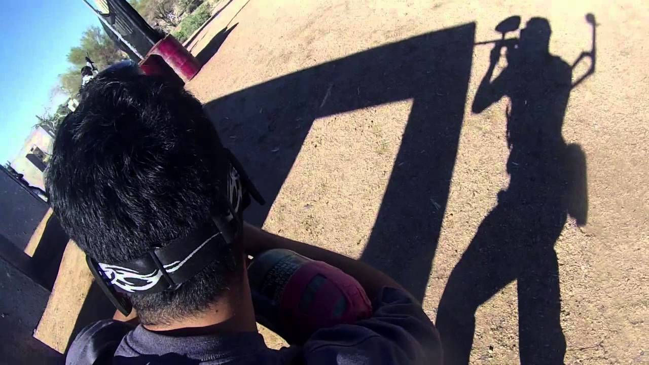GoPro 3rd Person Paintball- Splatter Ranch Phoenix - YouTube