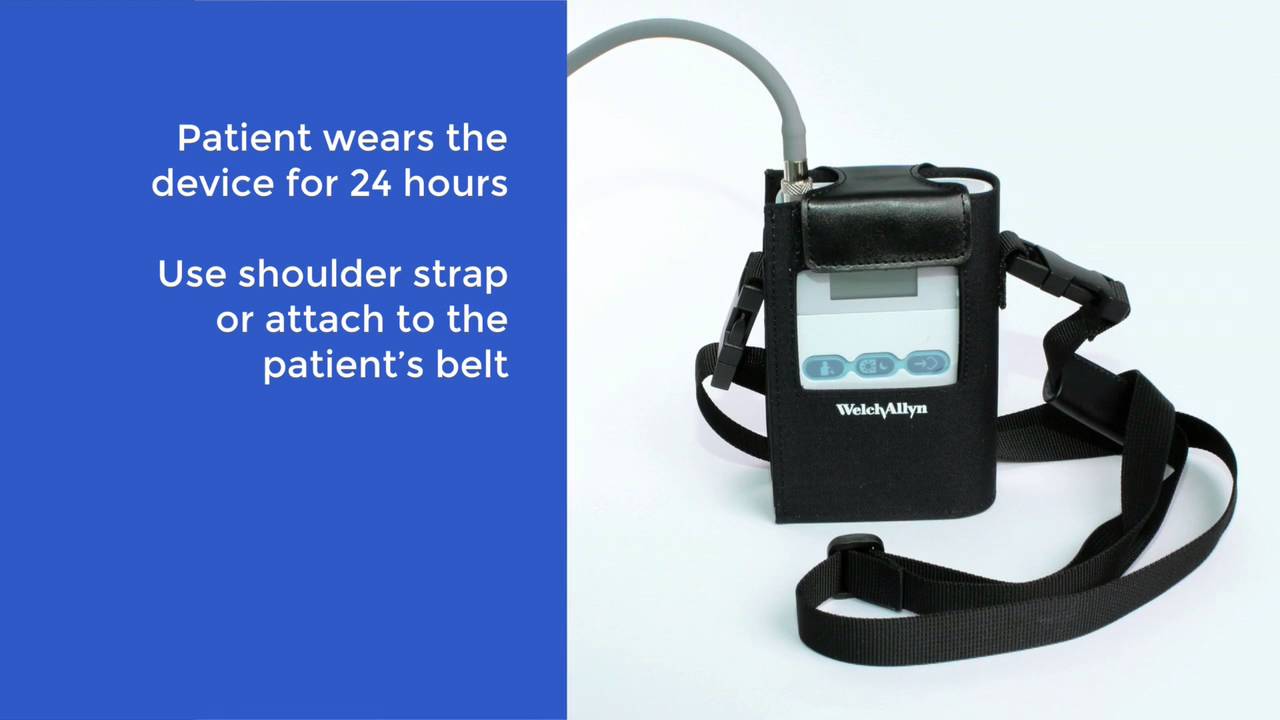 Welch Allyn ABPM 7100 User Guide HD - YouTube