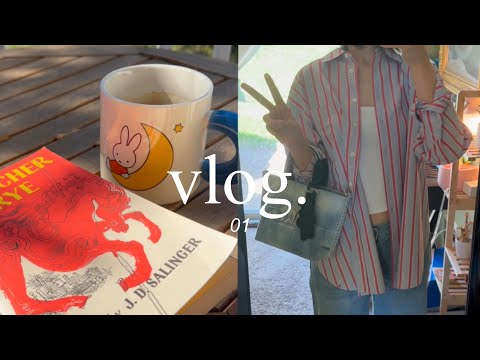 社会人Vlog| アメリカ暮らし🇺🇸, 仕事忙しいけど遊ぶし読書もする