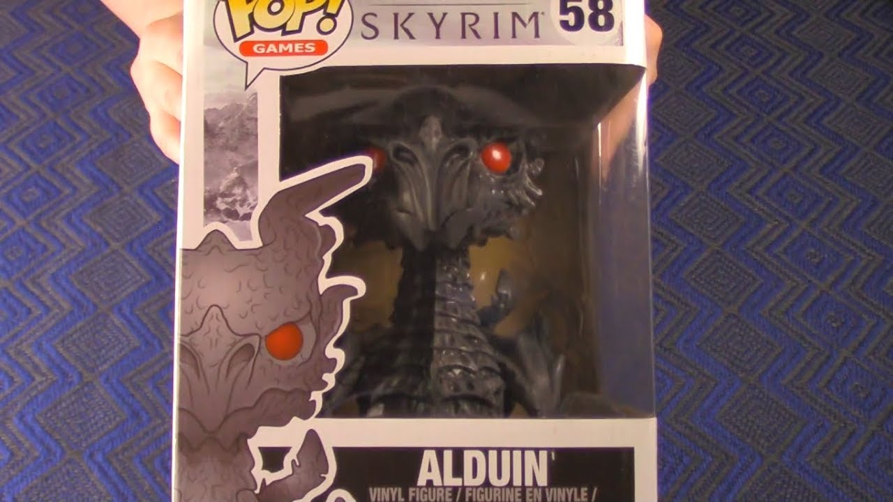 ASMR Alduin Funko Pop (No Talking) - YouTube