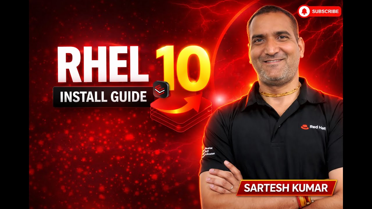 How to Install RHEL 10 on your PC | Rhel 10 Installation | Linux OS | Rhel 10 Install - YouTube