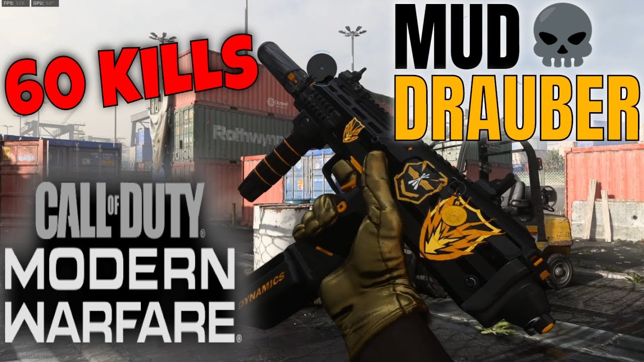 THE MUD DRAUBER mp7 ITS A BEAST | CALL OF DUTY MODERN WARFARE GAMEPLAY ...