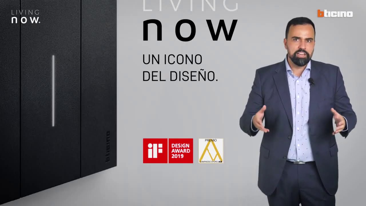Te presentamos Living Now de BTicino | Un ícono del diseño - YouTube