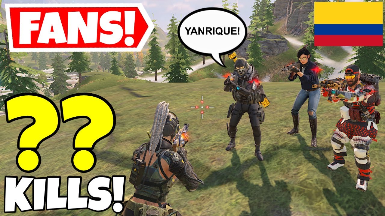 I MATCHED WITH RANDOM FANS FROM COLOMBIA IN CALL OF DUTY MOBILE BATTLE ...