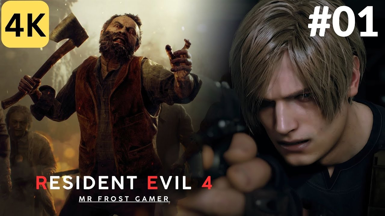 RESIDENT EVIL 4 Gameplay in 4K #01 - YouTube