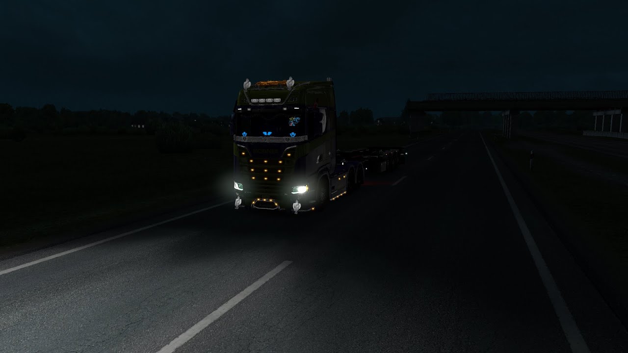 ETS2 Save Edit {Green Tinted Lights} MP Ready [Tutorial] [German] - YouTube