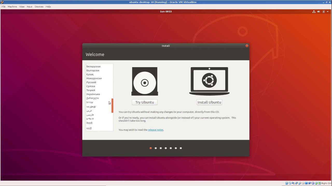 تثبيت نظام أبنوتو 18 | Ubuntu Desktop 18 - YouTube
