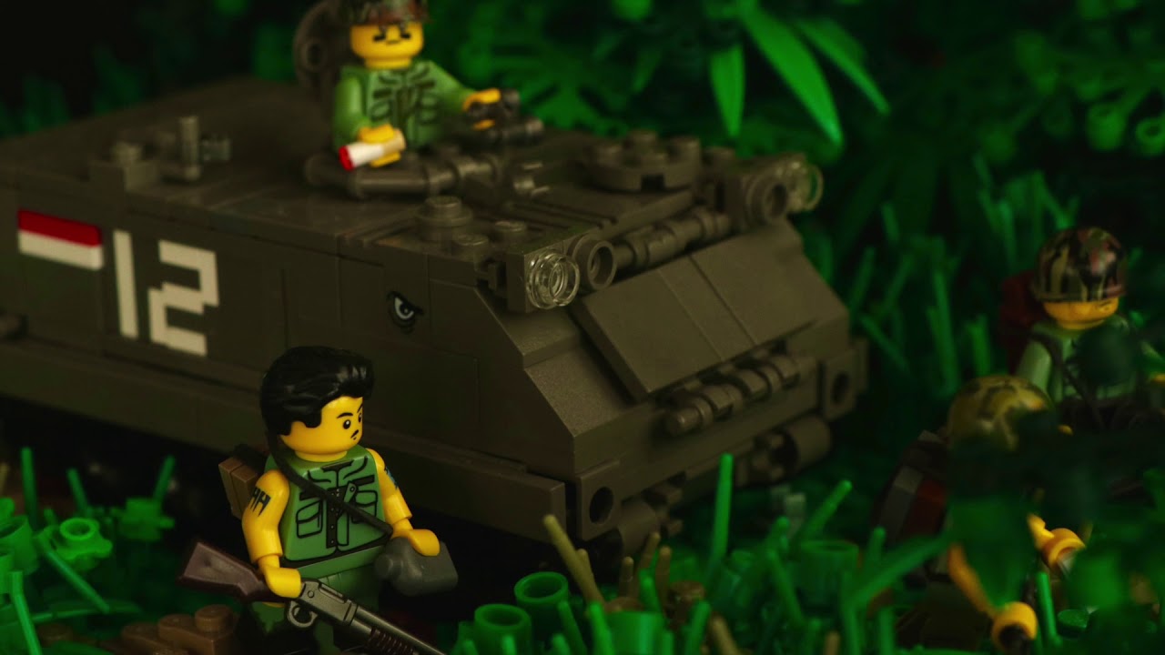 LEGO Vietnam War Battle of Đắk Tô 1967 - YouTube