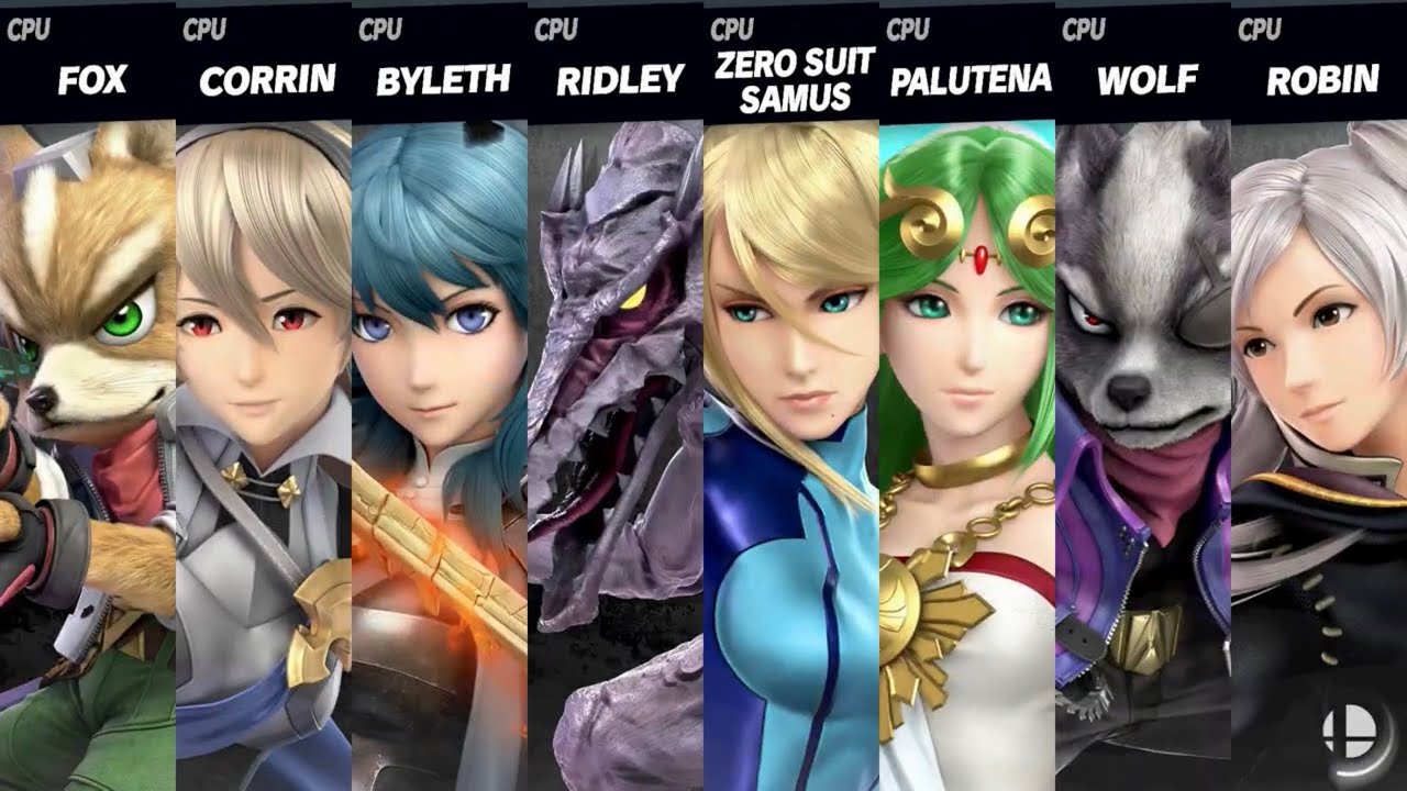 Super Smash Bros. Ultimate - Fire Emblem, Metroid, Star Fox & Kid ...