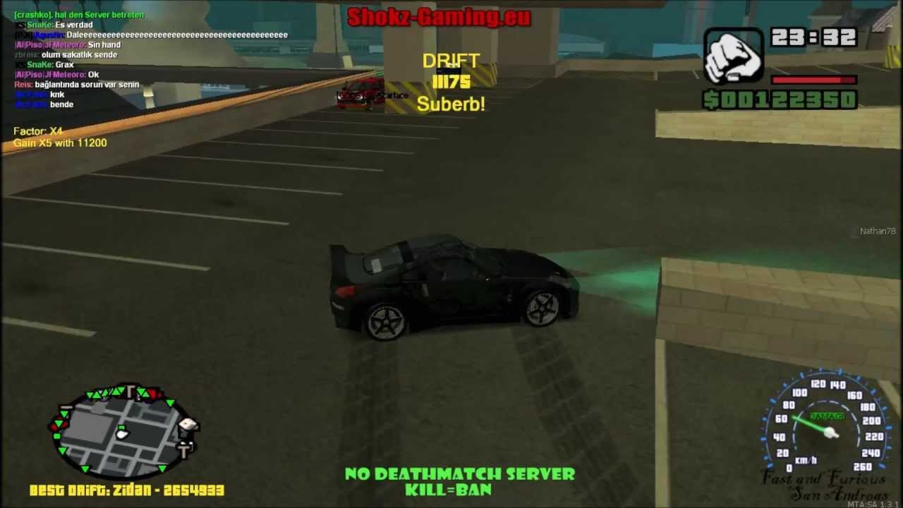 Mta Sa Drift Handling - YouTube