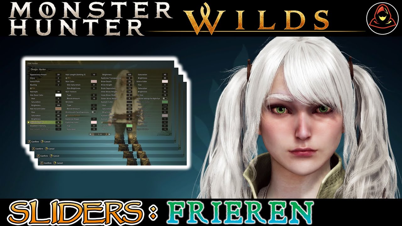 Monster Hunter Wilds | Character Creation Sliders: Frieren - YouTube