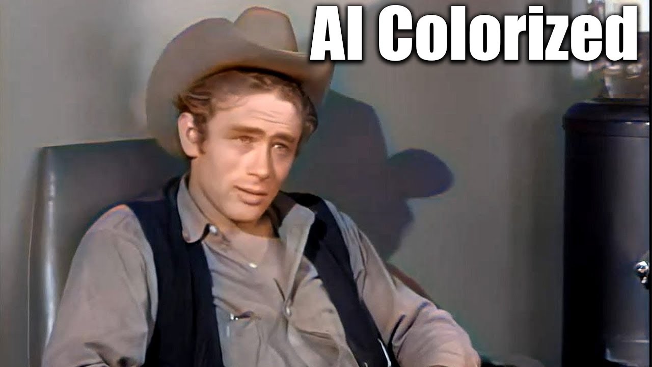 AI Colorized | James Dean Interview good quality - DeOldify - YouTube