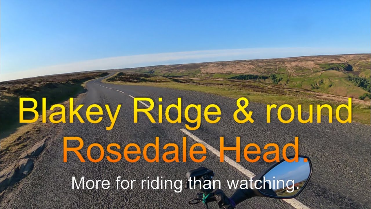 Blakey Ridge and round Rosedale Head. - YouTube