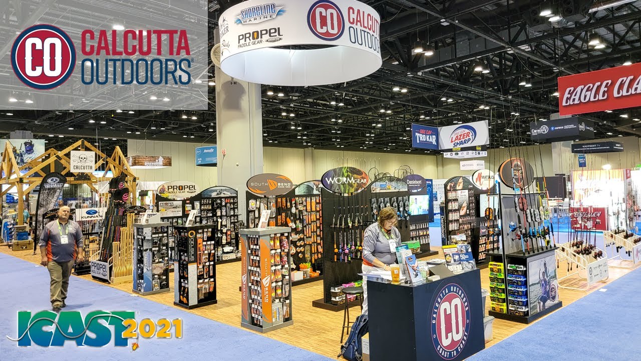 ICAST 2021 | Calcutta Outdoors® Booth Walkthrough - YouTube