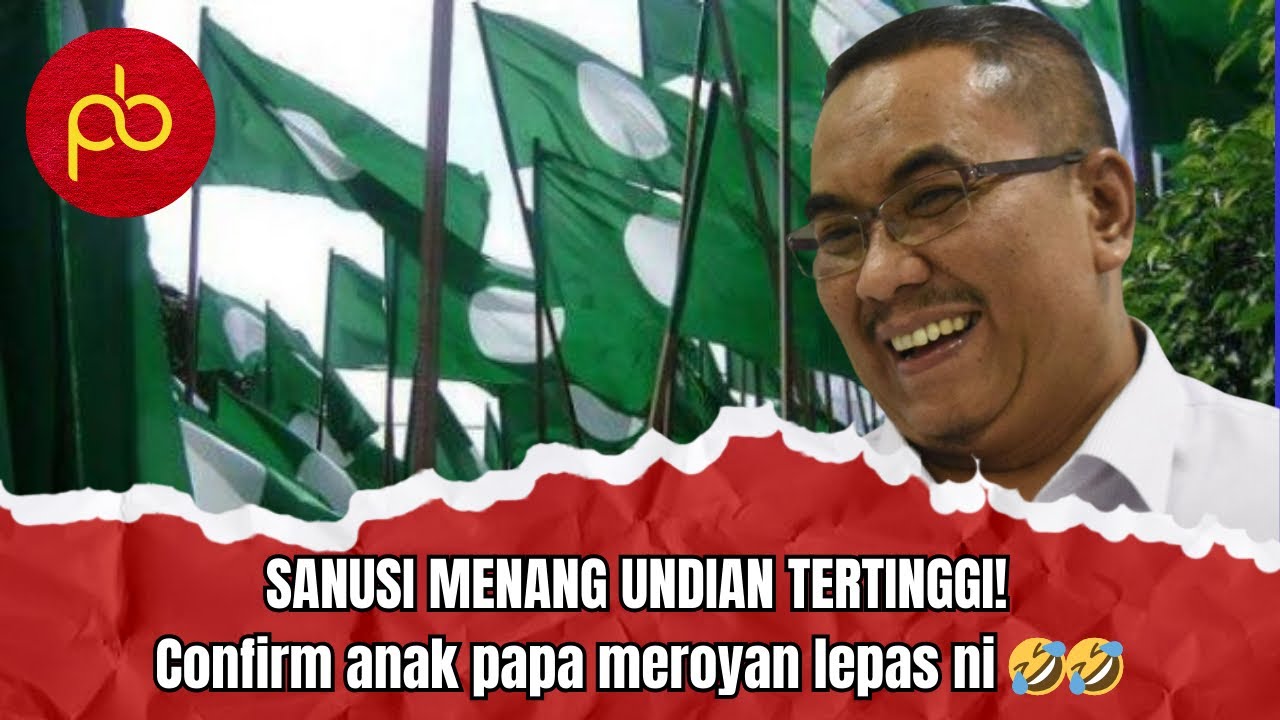 SANUSI MENANG UNDIAN TERTINGGI! Confirm anak papa meroyan habis-habisan ...