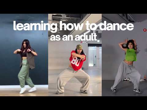 learning how to dance as an adult | dance progress vlog + advice