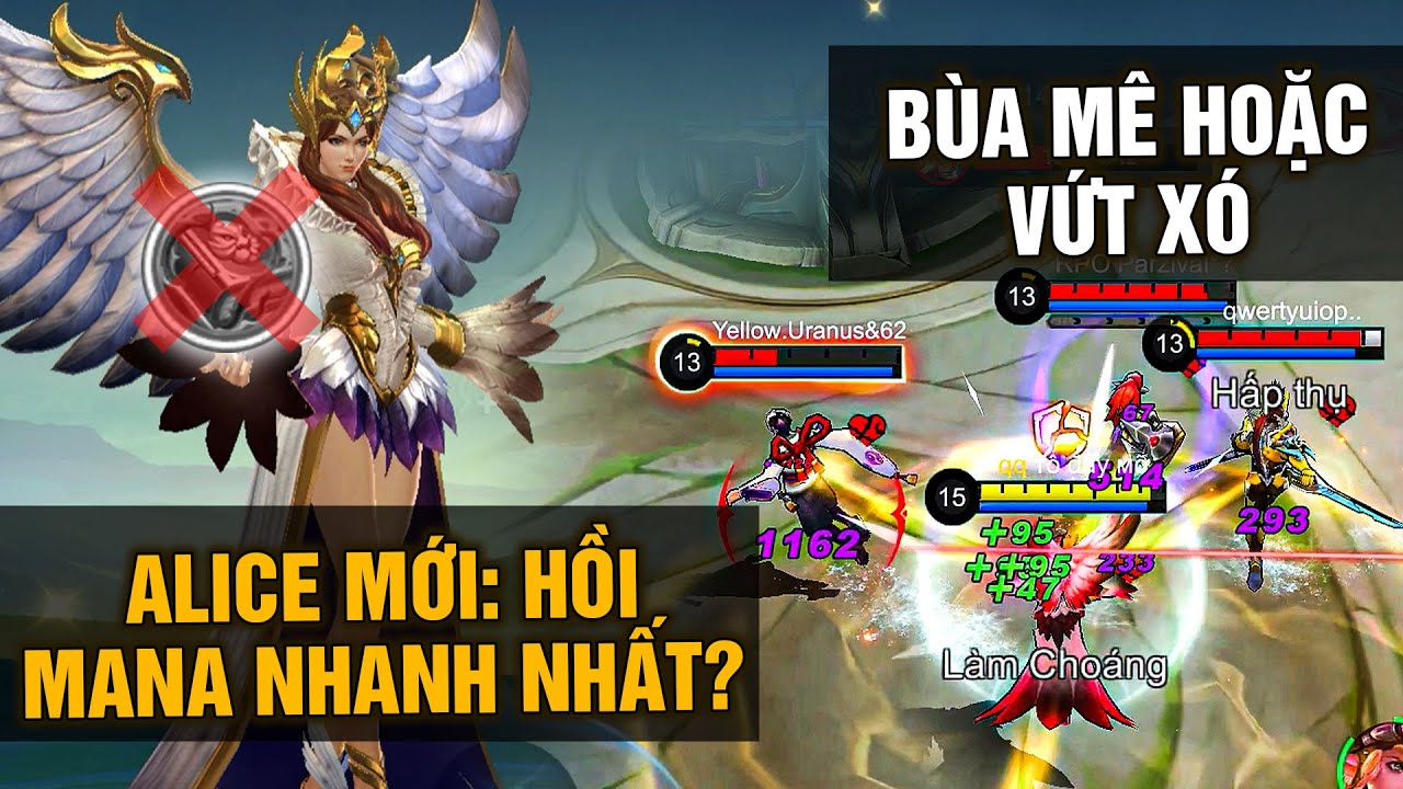 MLBB | ALICE MỚI MÙA 26: HỒI MANA NHANH NHẤT GAME? BÙA MÊ HOẶC GIỜ VỨT ...