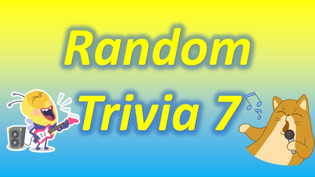 Random Trivia Quiz - General Knowledge - 100 Subscriber Special - YouTube