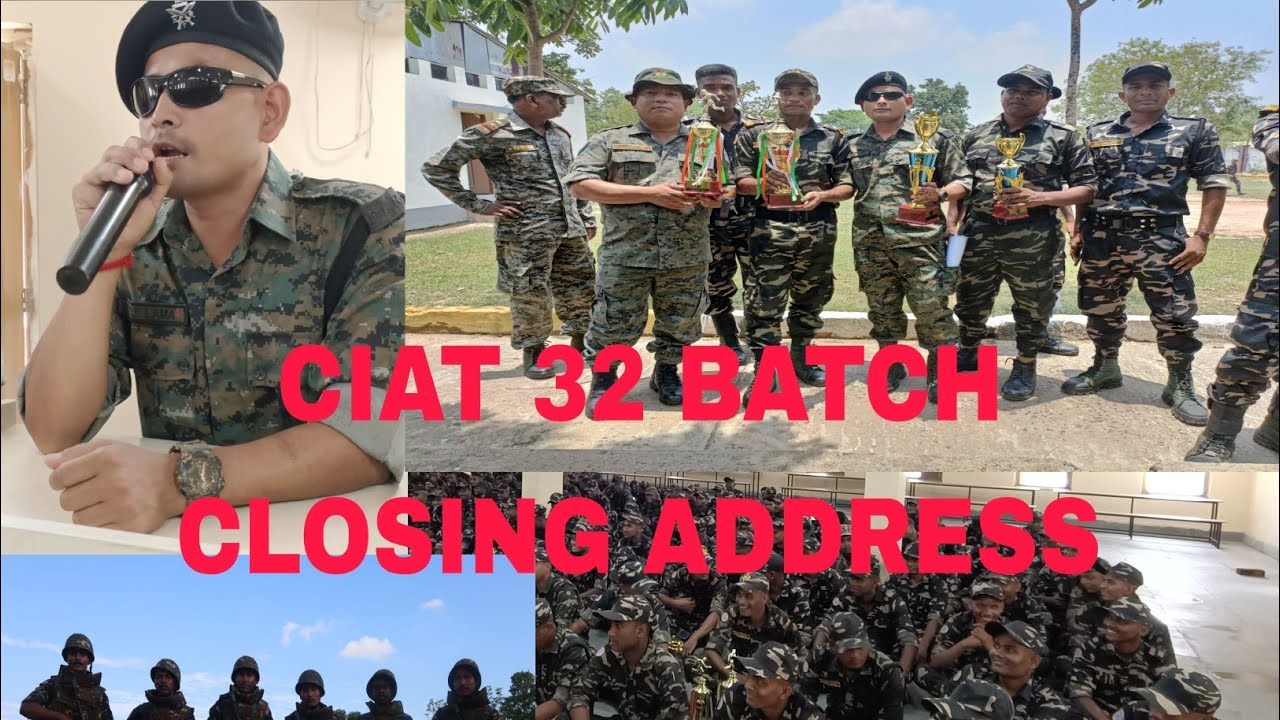 #C.I.A.T COURSE BATCH NO 32 CLOSING ADDRESS # VLOG NO.59 - YouTube