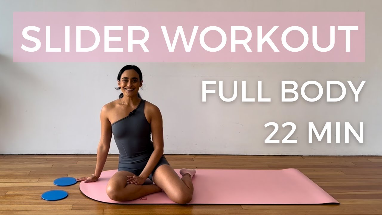 Slider Workout to Tone and Strengthen | Full Body | 22 Minutes - YouTube