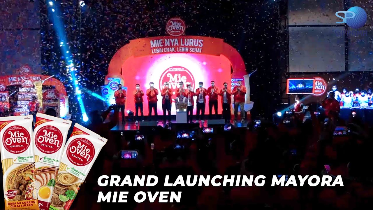 Highlight : Grand Launching Mayora Mie Oven - YouTube