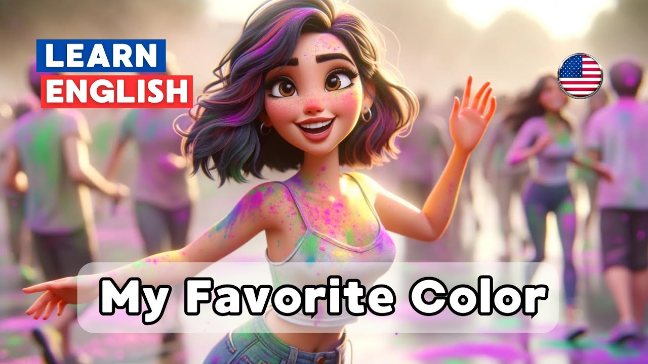 English Listening & Speaking | A1 (Level 1-2) | My Favorite Color ...