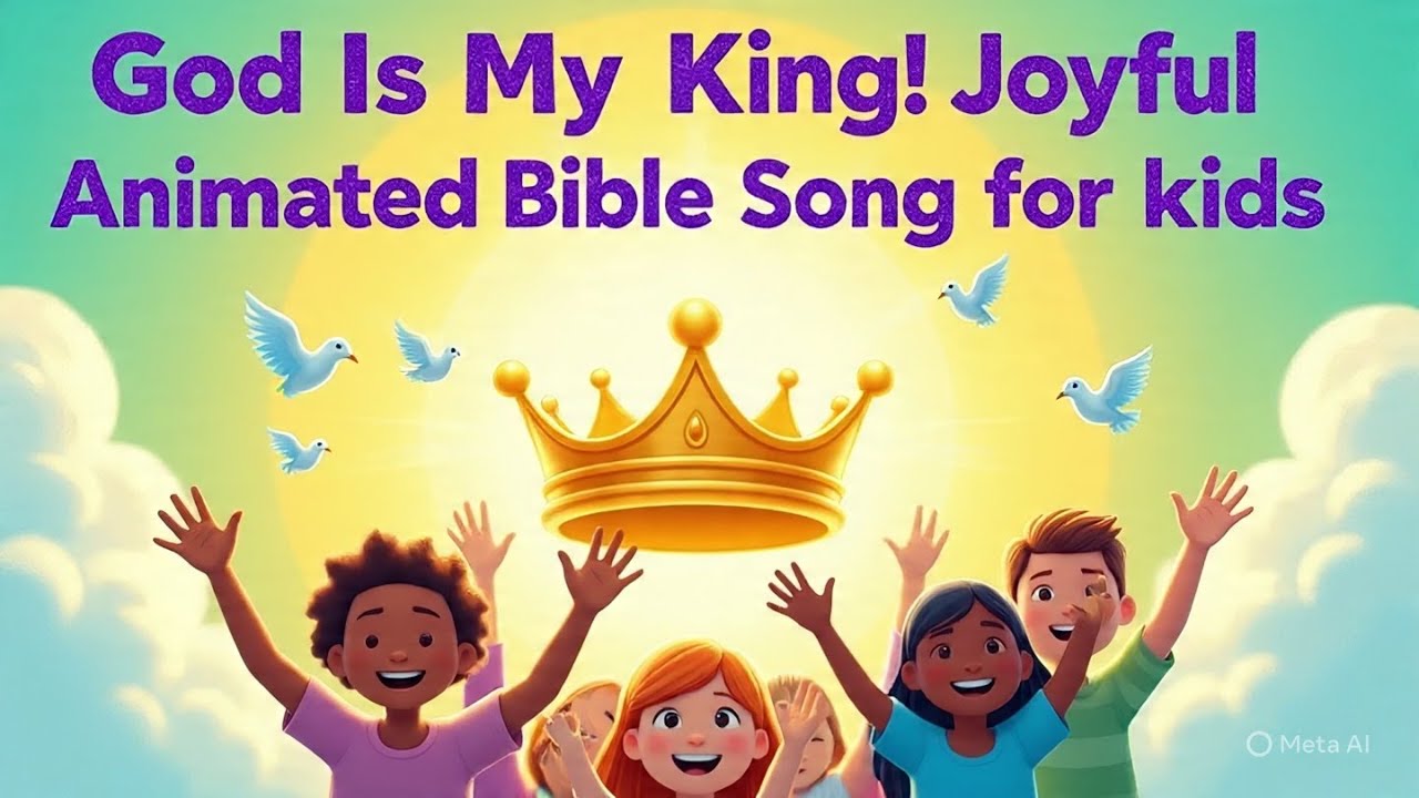 God is my King Joyful Animated Bible Song for Kids - YouTube