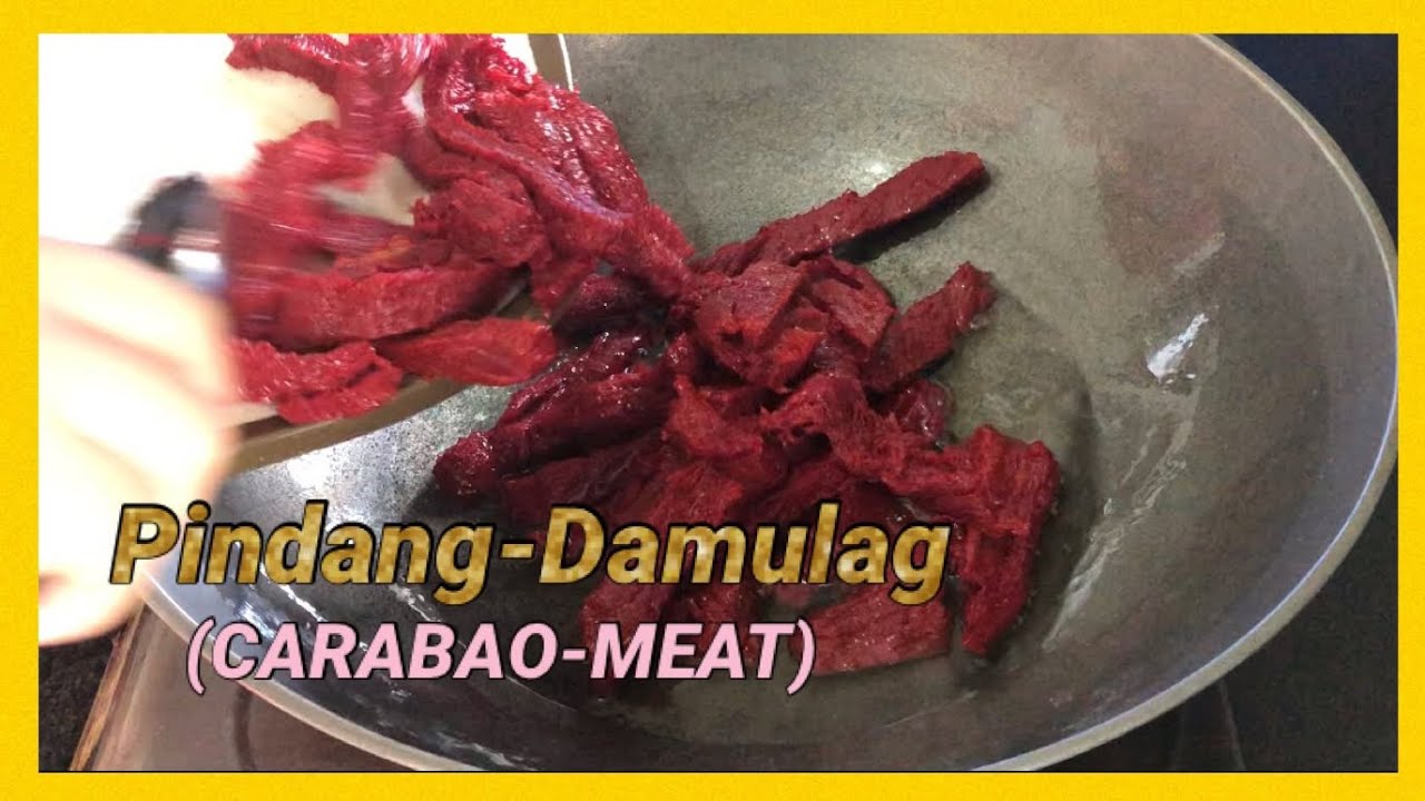 COOKING PINDANG DAMULAG / CARABAO MEAT - YouTube