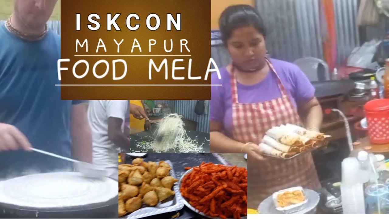 FOOD MELA || ISKCON MAYAPUR || GAURA PURNIMA 2024 - YouTube