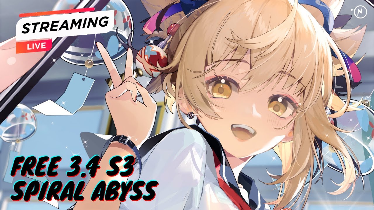 🔴LIVE GENSHIN | WEEKEND TRY HARD SPIRAL ABYSS AGAIN | SPIRAL ABYSS ...