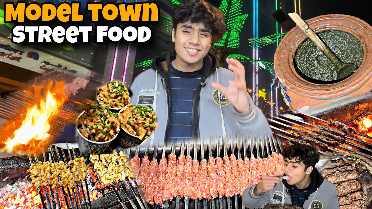 MODEL TOWN STREET FOOD IN LAHORE - BHAIYA KABAB, WESTERN FRIES, AMANAH ...