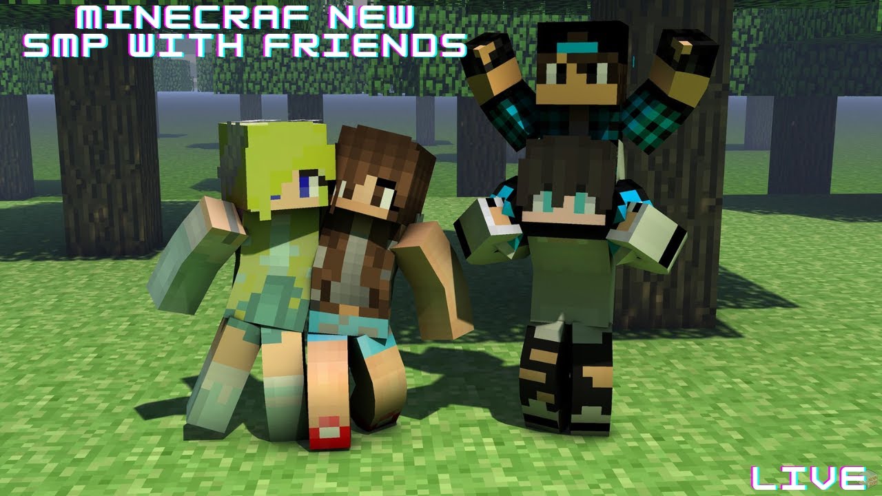 Minecraft Friends Smp With Friends | #minecraft | Minecraft India live ...