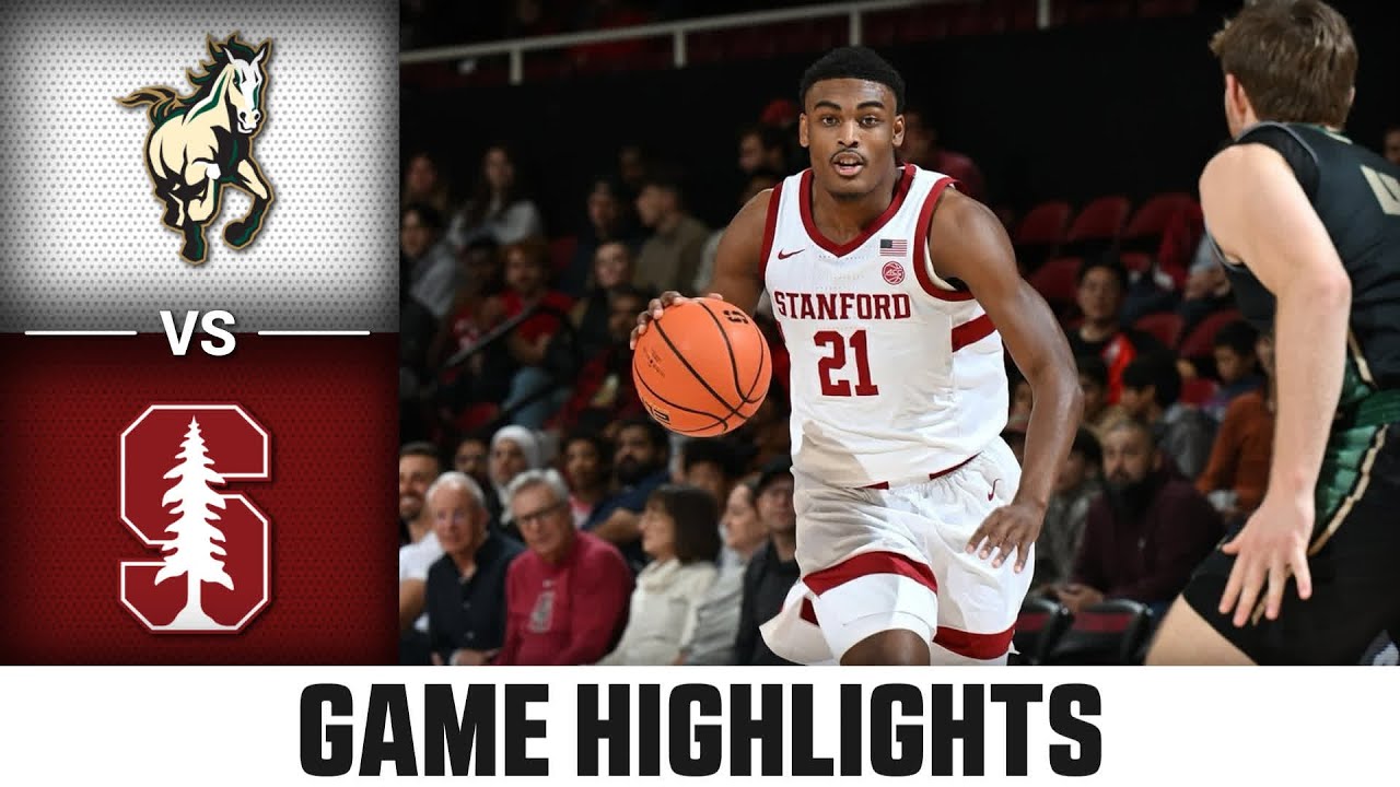 Cal Poly vs. Stanford Game Highlights | 2024-25 ACC Men's Basketball ...
